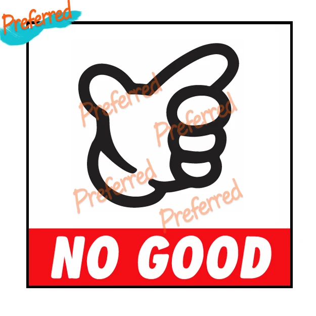 No-Good-Racing-Hand-Door-Plates-Kanjo-Sticker-Number-Decal-Remark ...