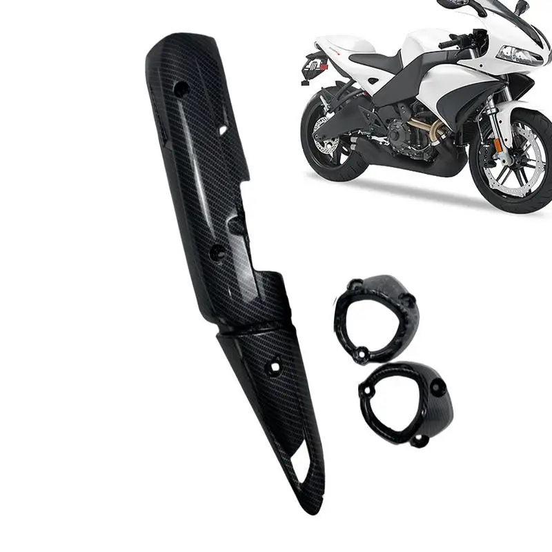 Muffler Heat Protection Aramox Motorcycle Heat Shield - Universal ...