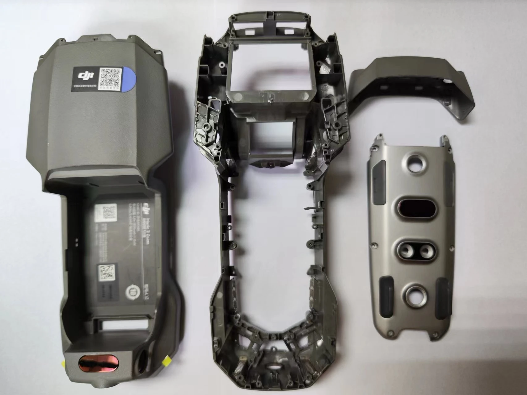 For-DJI-Mavic-2-Pro-Zoom-Upper-Top-Shell-Middle-Frame-Bottom-Shell ...