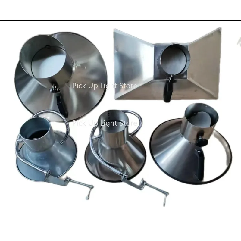 stainless steel smoke hood workshop solder fume exhaust dust suction ...