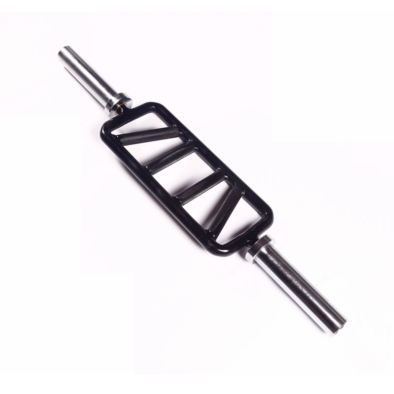 Weight Lifting square Triceps Barbell bar 34 Inches Hexagon Chromed ...