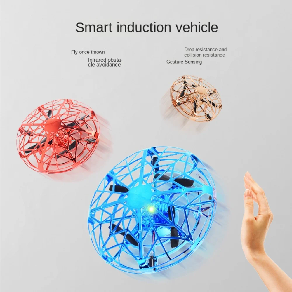 Sensory-flying-machine-Gesture-quadcopter-Flying-saucer-hovering ...
