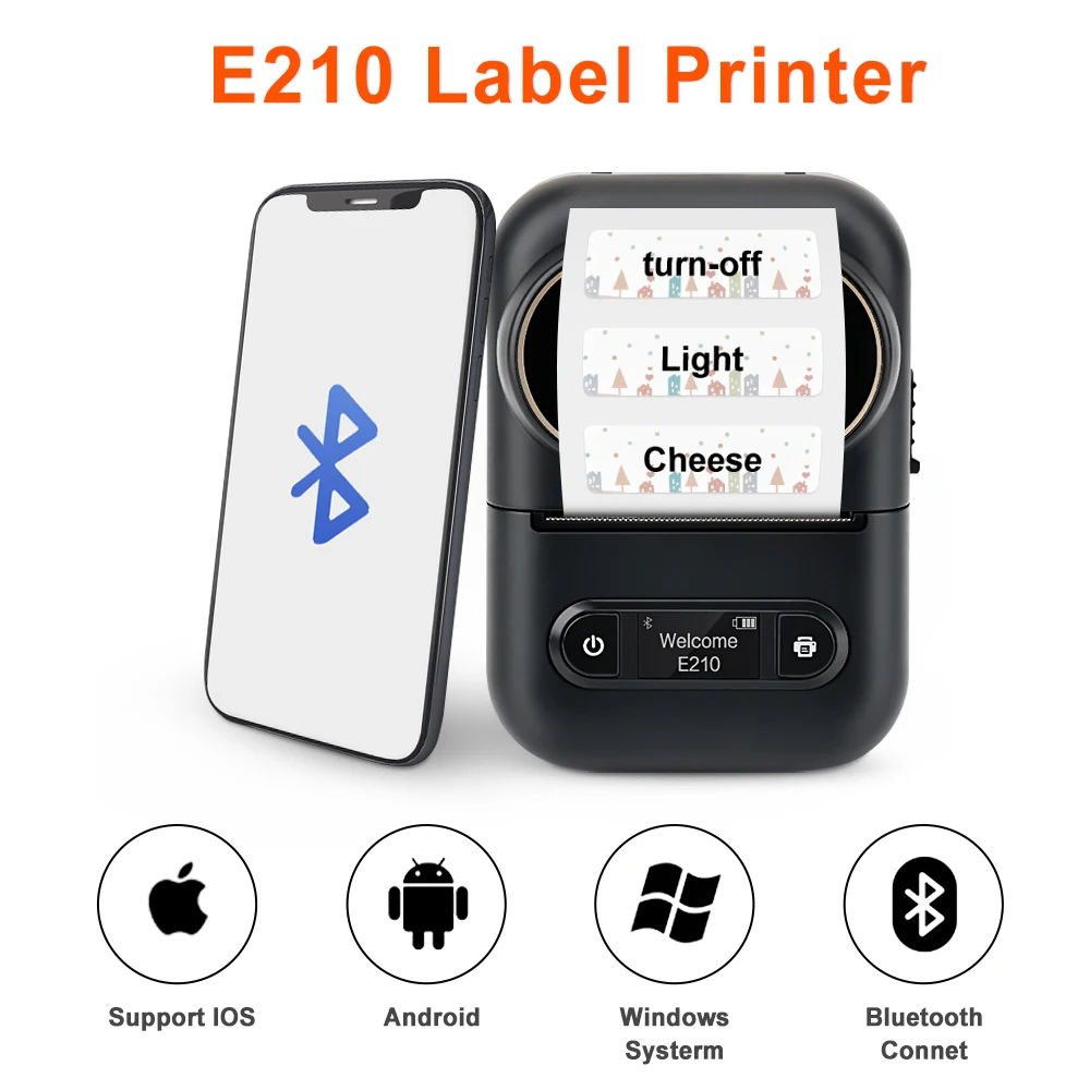 Portable-Mini-Label-Printer-Bluetooth-Thermal-Printer-Wireless-Print ...