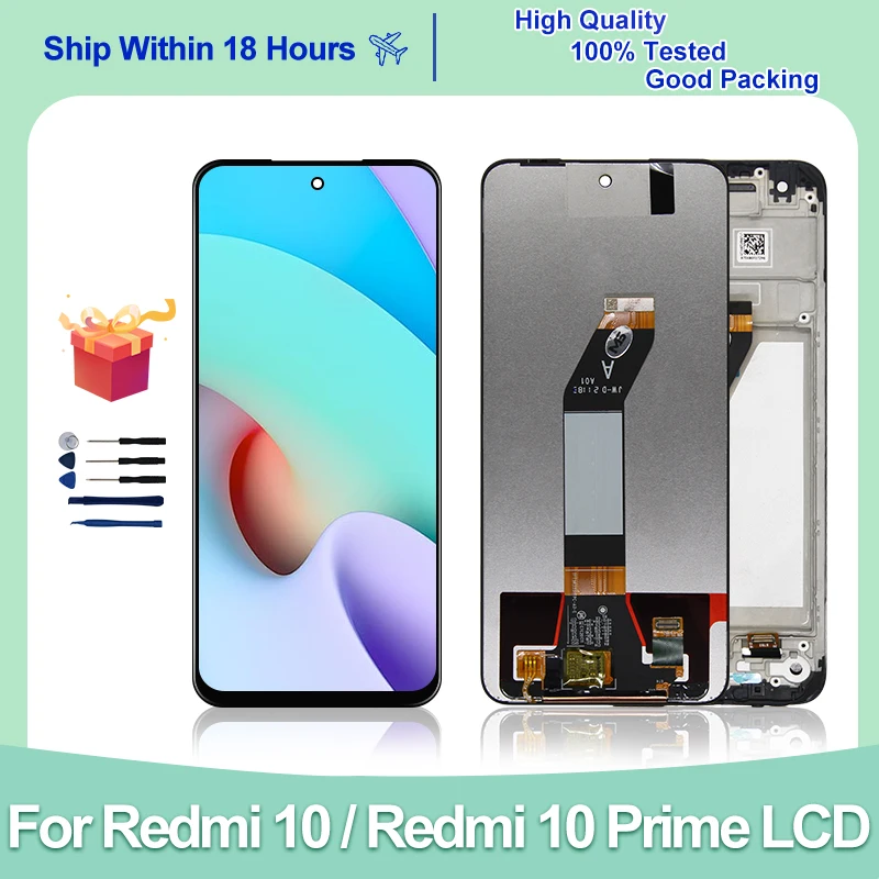 6-5-21061119DG-For-Xiaomi-Redmi-10-LCD-Display-Touch-Screen-Digitizer ...