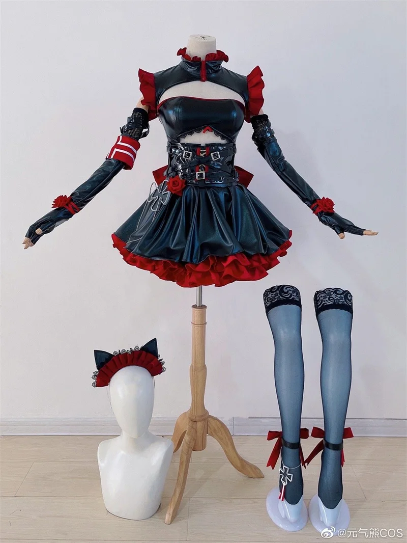 COSLEE-Azur-Lane-KMS-Prinz-Adalbert-Cosplay-Costume-Game-Suit-Maid ...