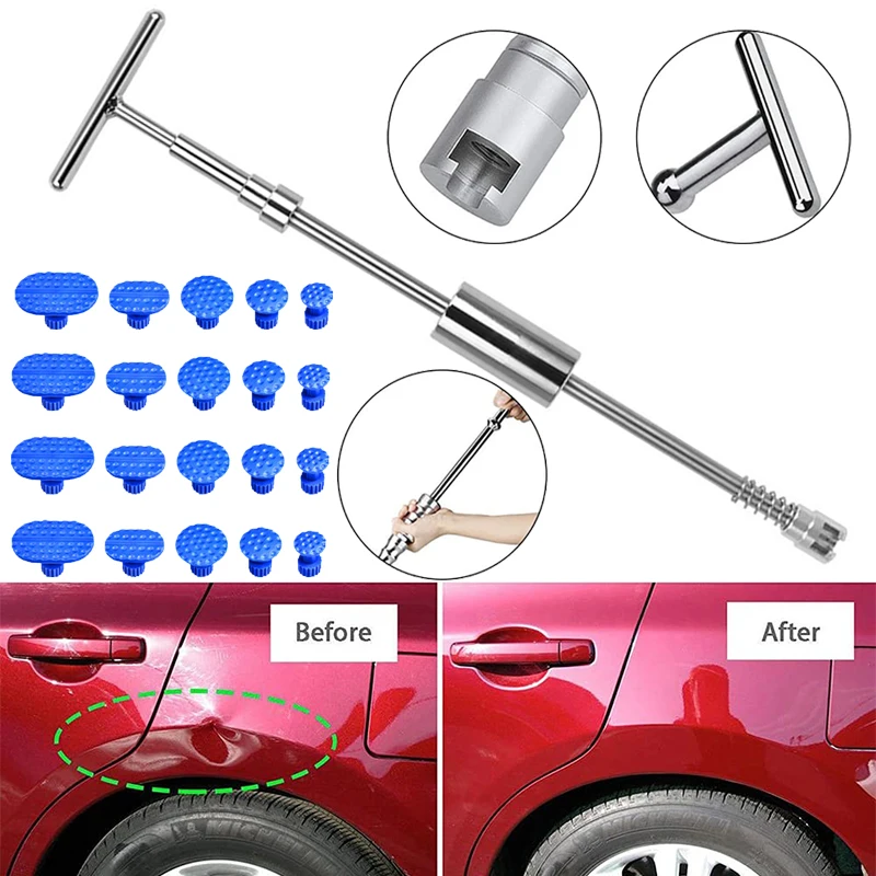 Universal Car Paintless Dent Repair Tools Kit Removal Automotive Body ...