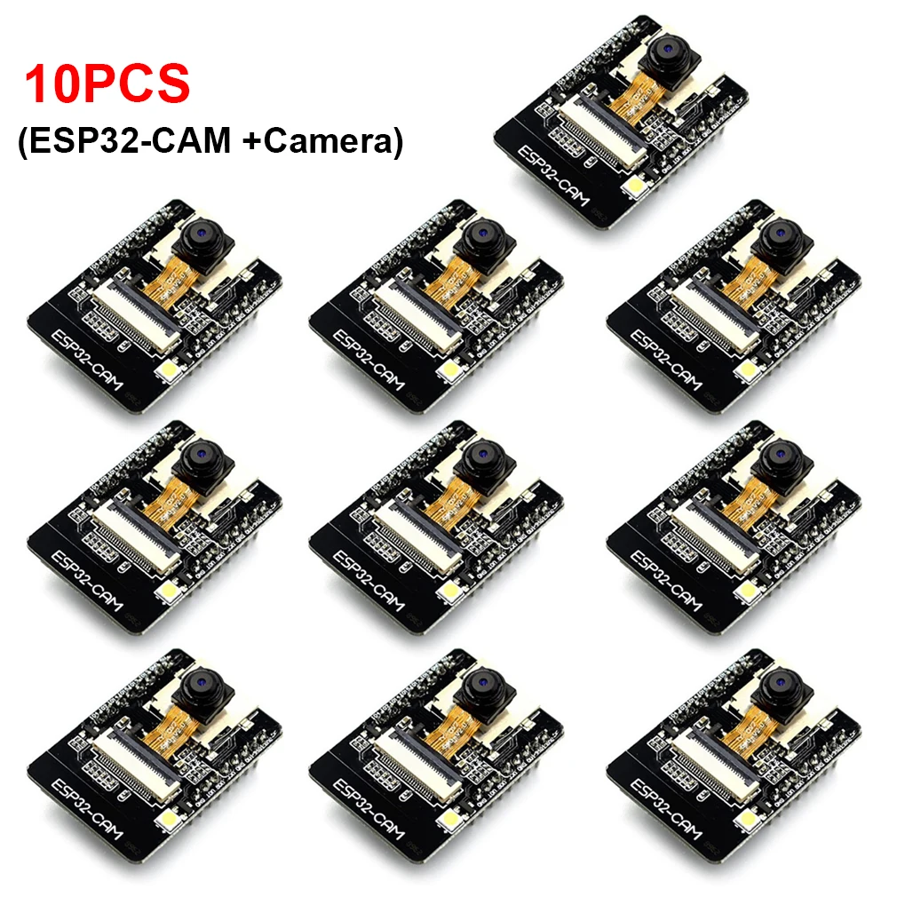 10PC-ESP32-CAM-MB-Module-WIFI-CAM-Bluetooth-Development-Board-For ...