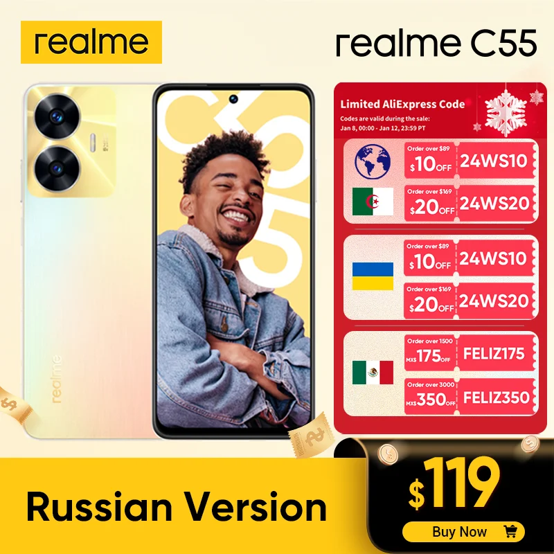 Realme C55 - Full phone specifications
