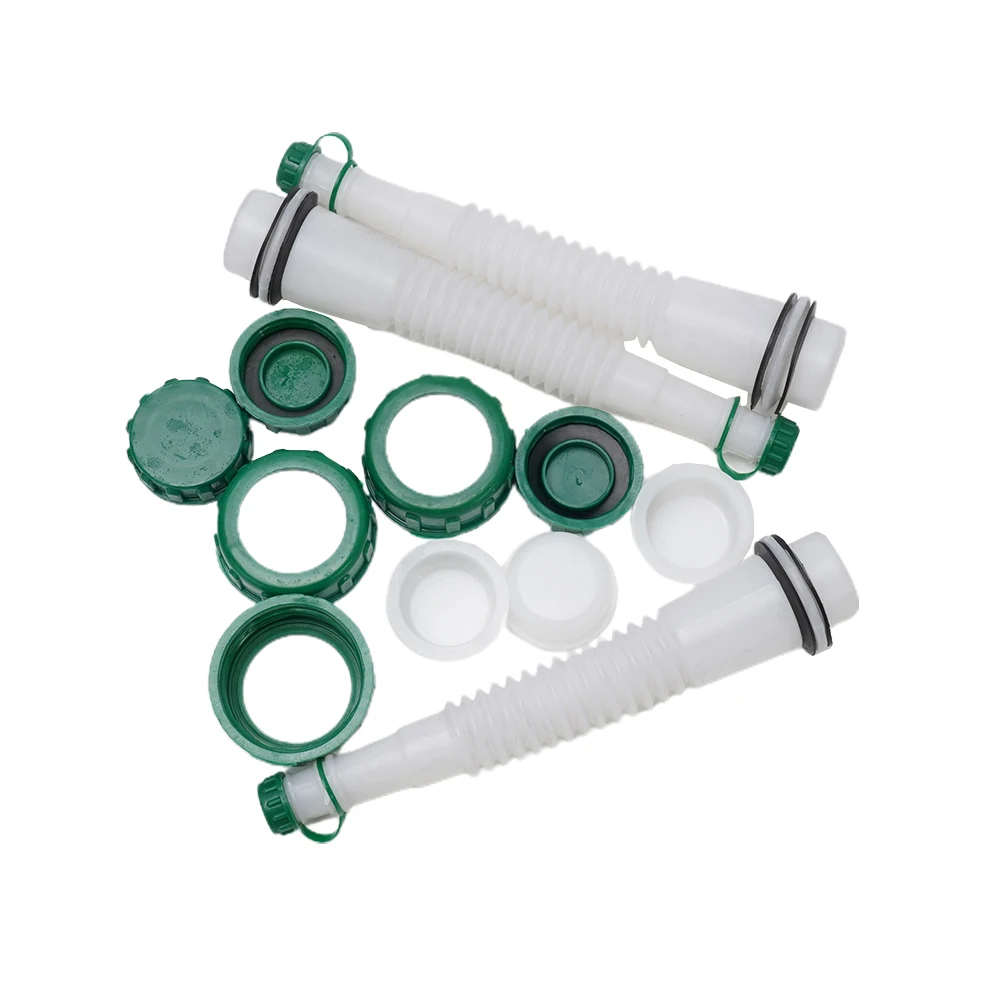 3sets Gas Can Fuel Spout Cap Kit 19 Cm Length Replacement Spout Nozzle ...