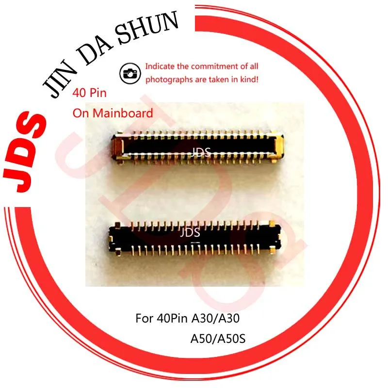 40-Pin-LCD-Display-Screen-FPC-Connector-Plug-Clip-Holder-on-Logic ...