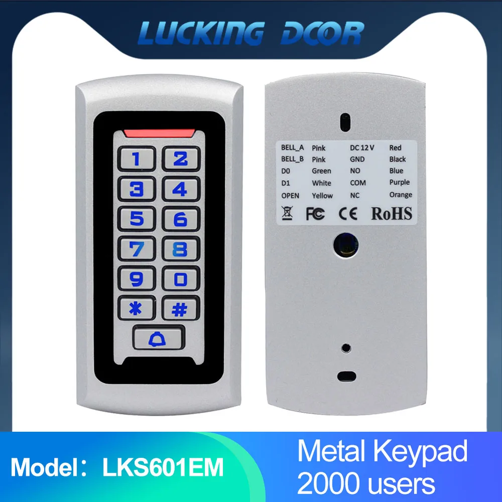 RFID-Reader-Metal-125KHz-Access-Control-Keypad-Standalone-Access ...