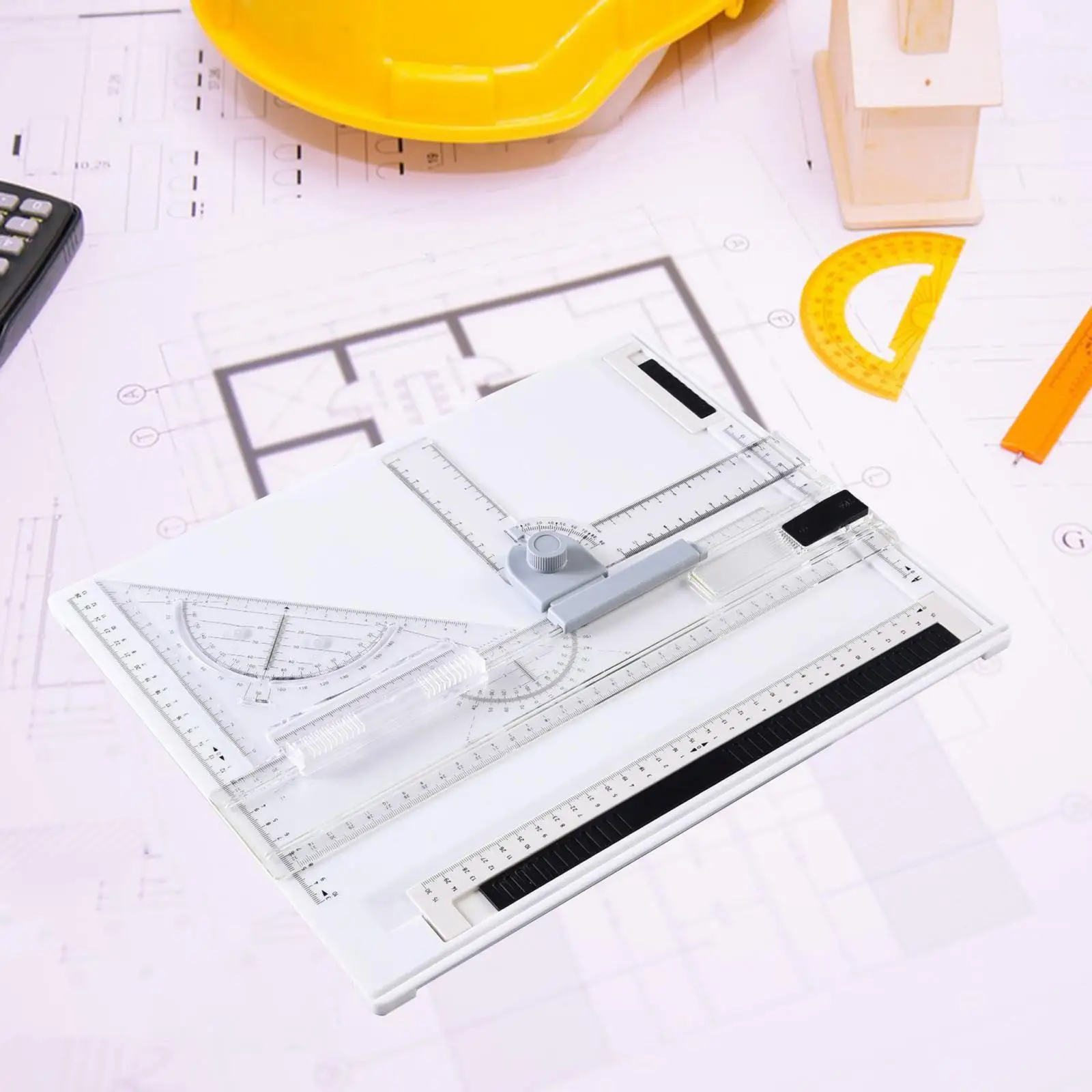 A4-Drawing-Board-Drafting-Table-Adjustable-Angle-Anti-Slip-Support-Legs ...