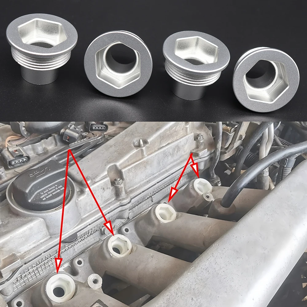 4pcs Fuel Injector Insert Set For VW Audi Skoda Seat New Upgrade ...