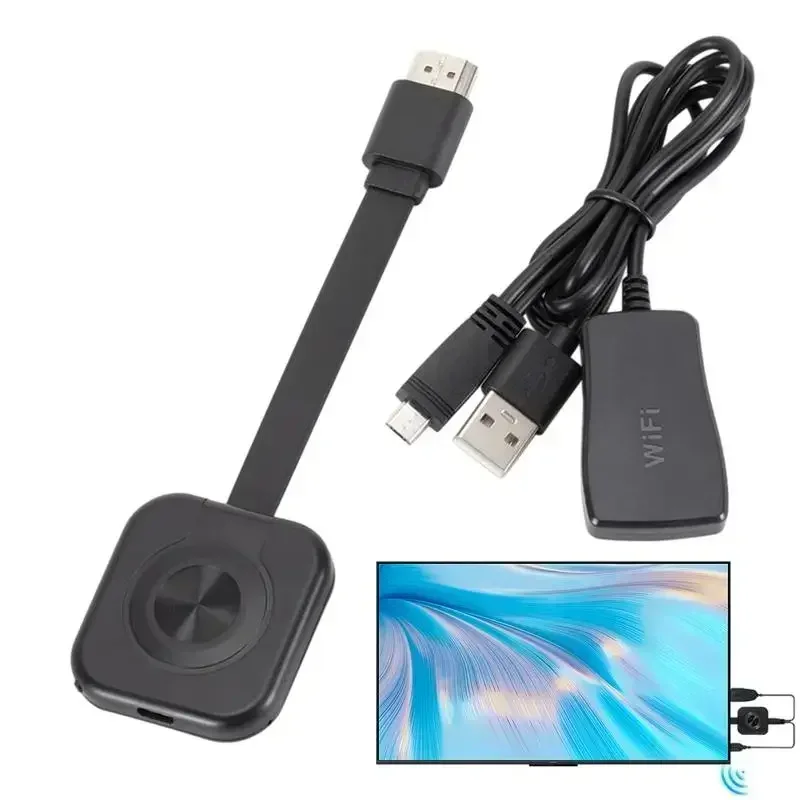 4K-TV-Wireless-WiFi-Mirroring-Cable-HDMI-Video-Dongle-Transmitter ...