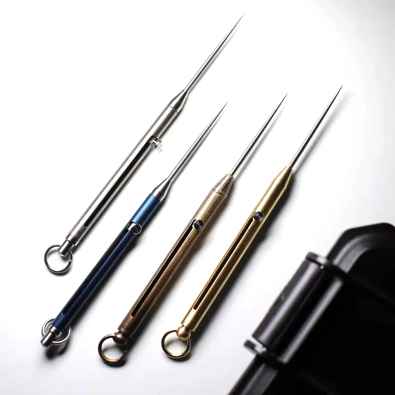 Portable-EDC-Retractable-Toothpick-High-Strength-Titanium-Alloy-Spring ...