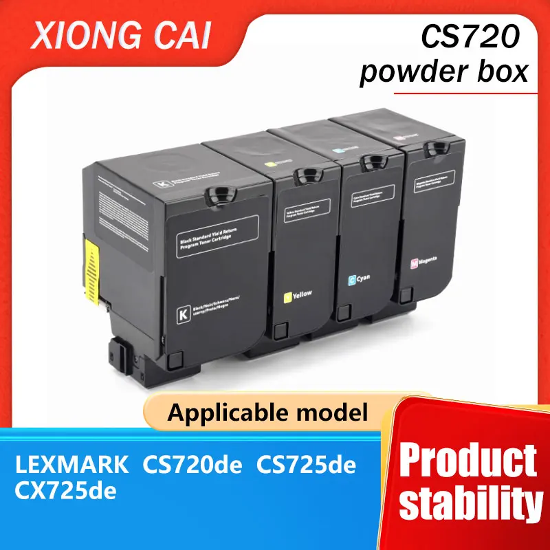 7K 74C4SK0 CS720 Tonerkartusche kompatibel mit Lexmark CX725 CX725de ...