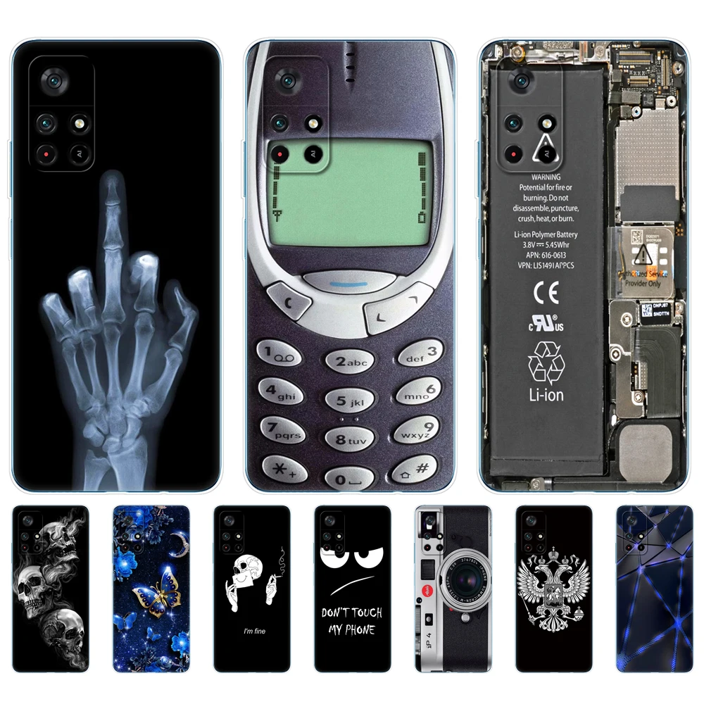 For-POCO-M4-Pro-5G-Case-Soft-silicone-TPU-Back-Cover-For-Xiaomi-POCO-X4 ...