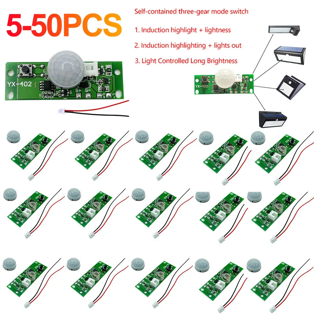 5-50p-DIY-Solar-Lamp-Board-Control-Sensor-Night-Light-Module-Controller ...