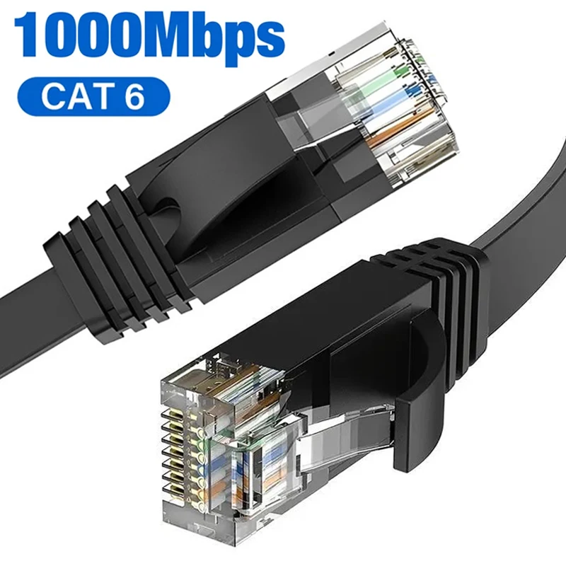 Cat-6-Cable-Ethernet-RJ45-de-red-blindada-Cable-de-alta-velocidad-de ...