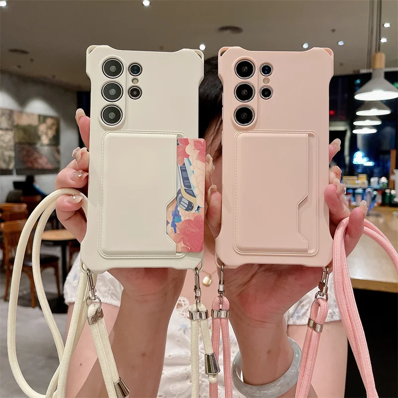 Crossbody-Strap-Lanyard-Case-For-Samsung-Galaxy-S24-S23-FE-Plus-S22 ...