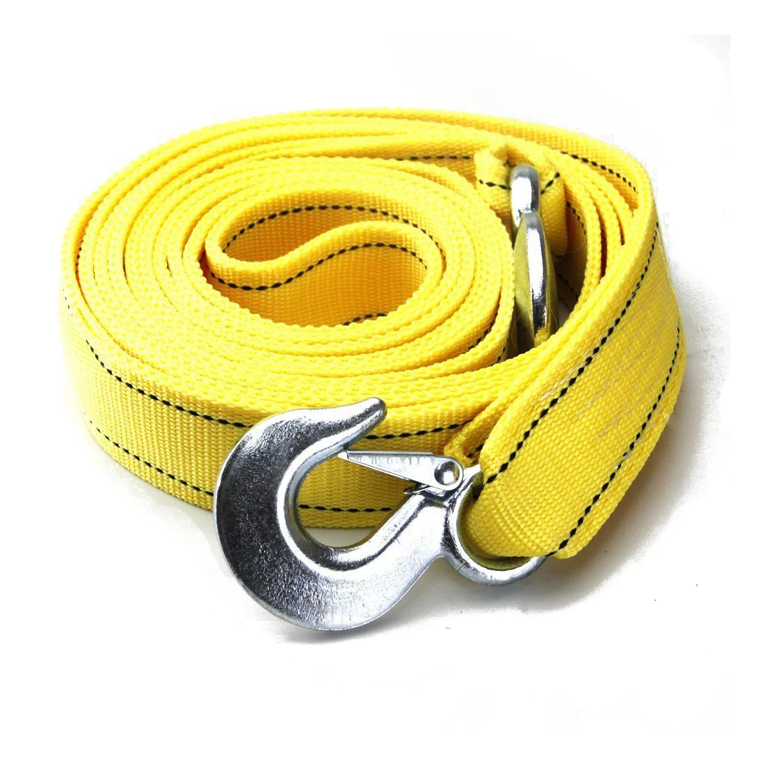Nylon-Off-Road-Universal-Tow-Strap-Ropes-Metal-Hooks-4M-5Tons ...
