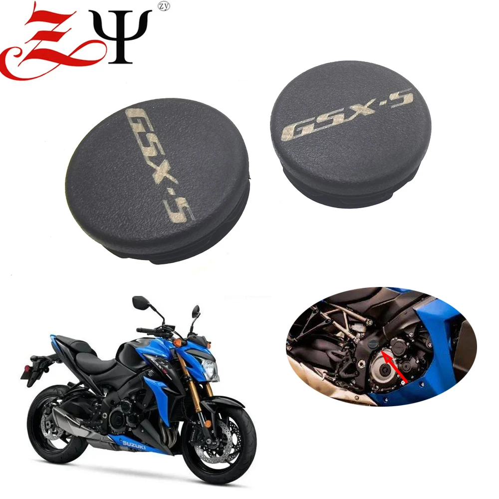 2PCS-Frame-Hole-Cover-Caps-Plug-Decorative-Frame-Cap-Set-Fit-For-Suzuki ...