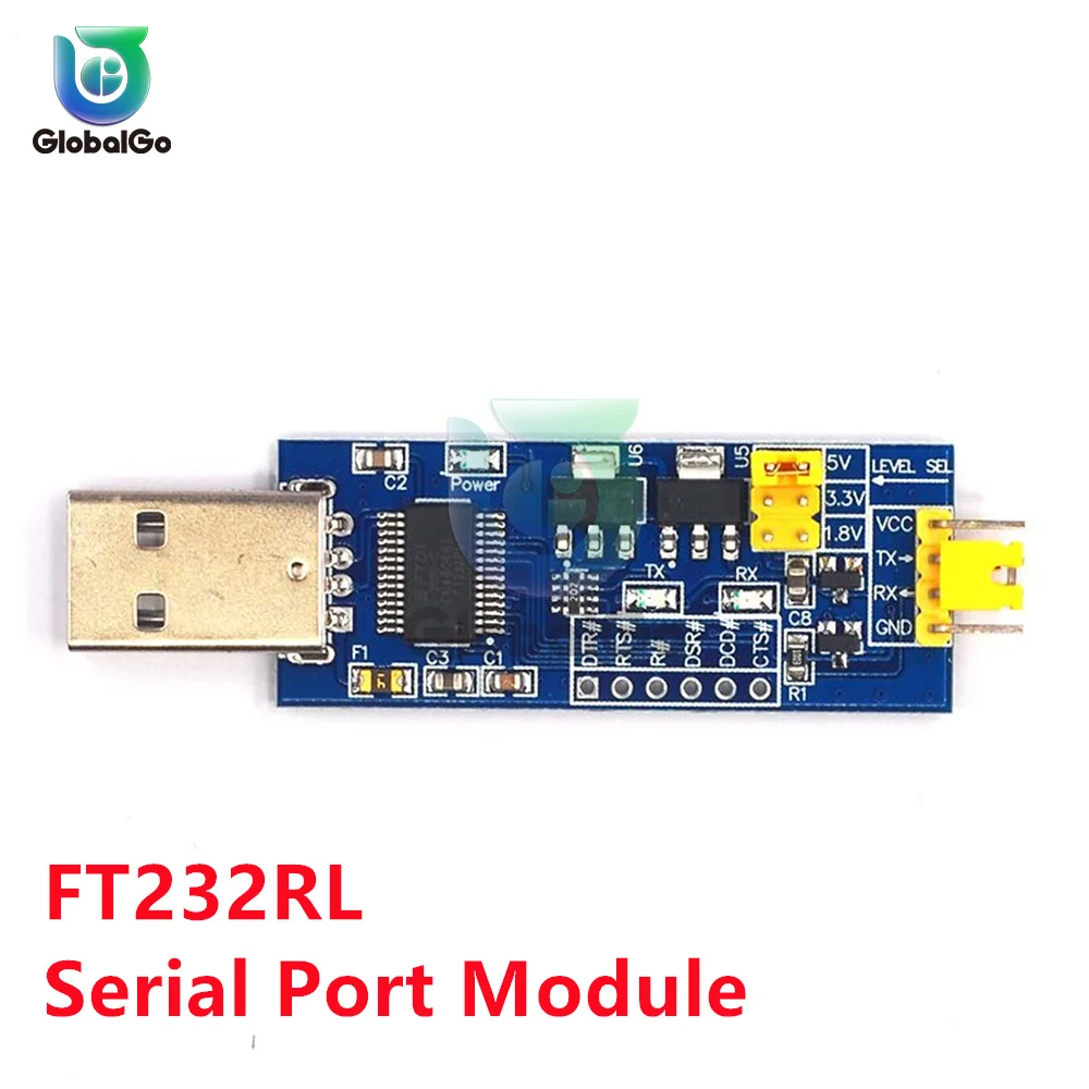 FT232RL-Serial-Port-Module-USB-to-TTL-Serial-Small-bBoard-5V-3-3V-1-8V ...