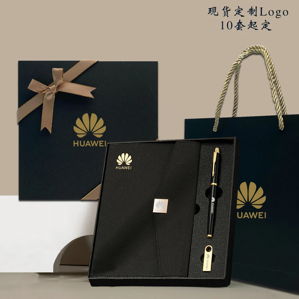 Notebook-Gift-Box-Set-Customized-Logo-New-A5-30-Off-Business-Office ...