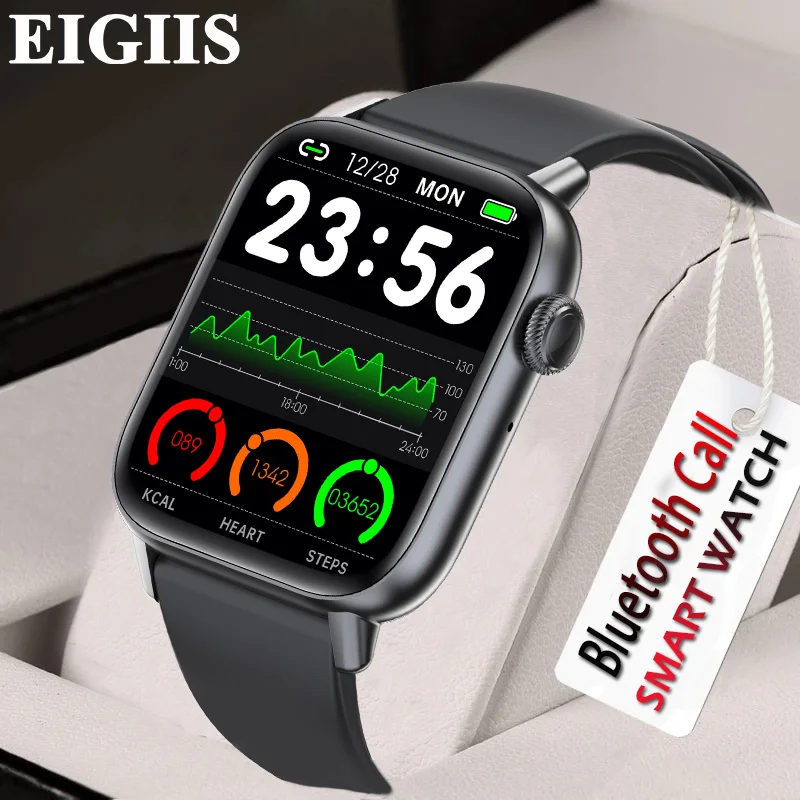 EIGIIS reloj inteligente para hombre y mujer, dispositivo con llamadas ...