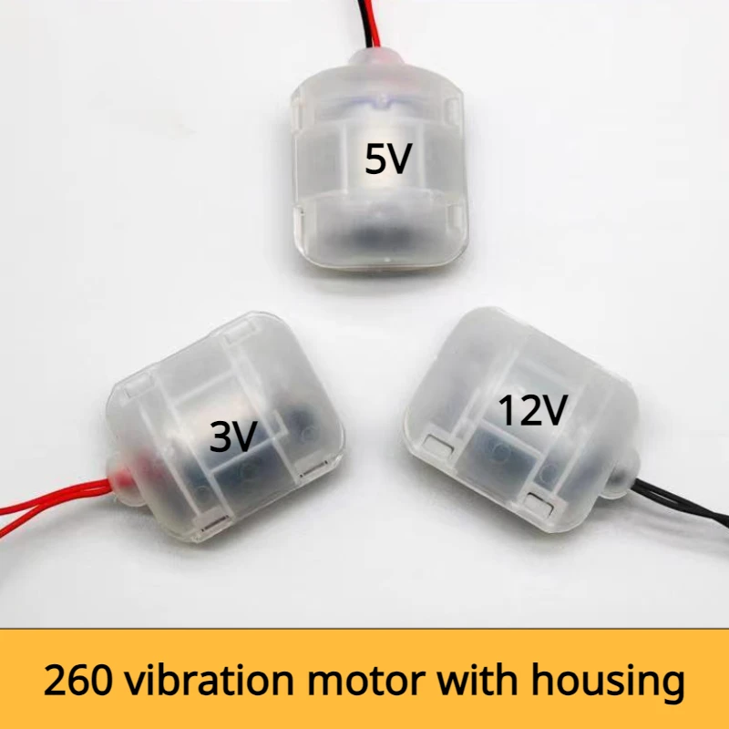 Micro-260-Vibration-Motor-DC3-12V-with-Plastic-Case-Shell-5000RPM-for ...
