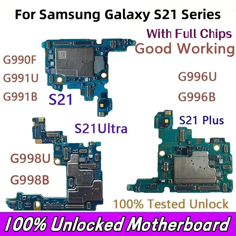 Unlocked S21 FE G990 G990B Motherboard For Samsung Galaxy S21 G991U ...