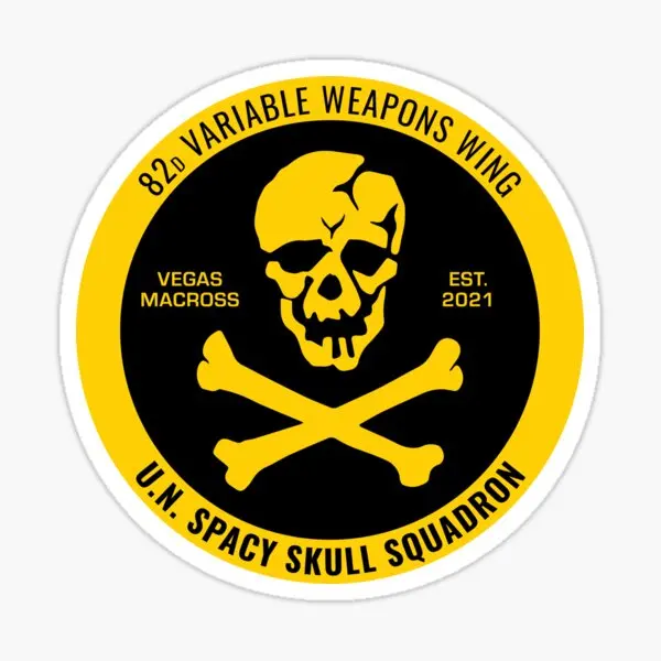 Vegas-Macross-Emblem-Focker-5PCS-Stickers-for-Living-Room-Cartoon-Art ...