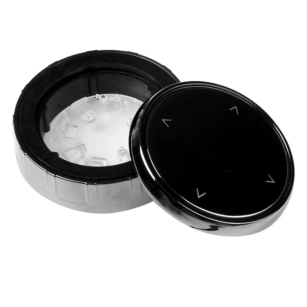 Center-Console-Multimedia-Control-Button-Knob-Trims-Ceramic-Black-Cover ...