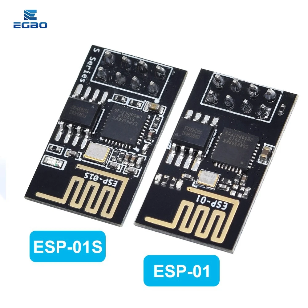 EGBO 1PCS ESP 01 ESP 01S ESP8266 serial WIFI model Authenticity Guaranteed,Internet of thing ...