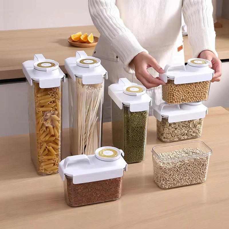 Airtight Food Storage Containers Cereal Dispenser Storage Box Cereal ...