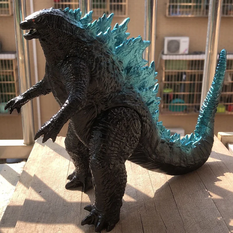Godzilla-Figura-Rei-dos-Monstros-Modelo-Oversized-Gojira-Figma-Action ...