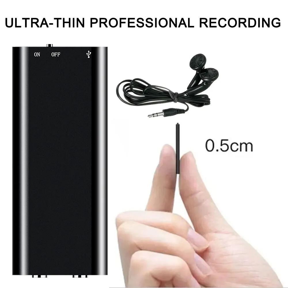 Ultra-Thin-Mini-Voice-Recorder-32-16-8-4GB-Digtal-Professional-Sound ...