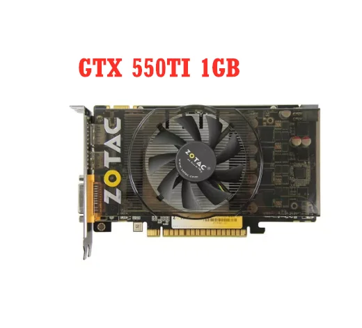 Para zotac placa gráfica gtx 550 ti 1gb gpu gddr5 placa de vídeo para ...