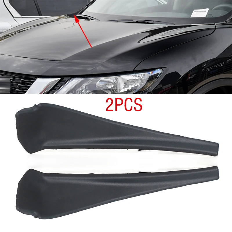 1-Pair-Front-Windshield-Wiper-Cowl-Trim-Cover-Water-Deflector-Plate ...