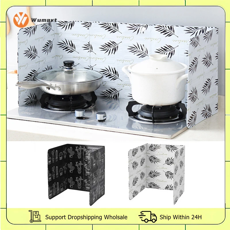 Foldable-Oil-Splash-Protection-Screen-Heat-resistant-Kitchen-Gas-Stove ...