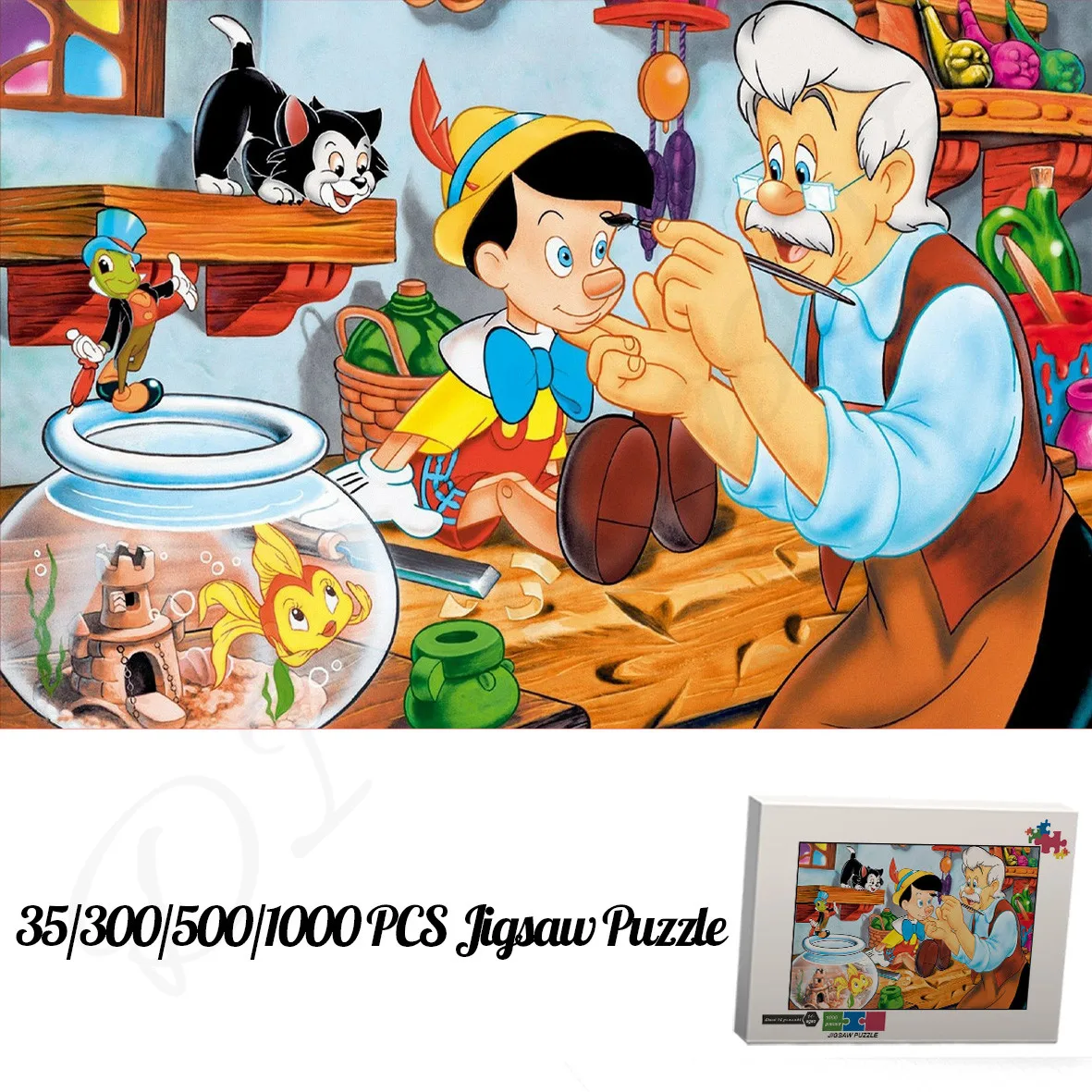 Disney-Pinocchio-Puzzles-for-Kids-and-Adults-35-300-500-1000-Pieces ...