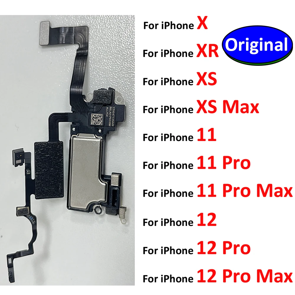 Original-Proximity-Light-Sensor-Flex-For-Iphone-X-XR-XS-Max-11-12-Pro ...