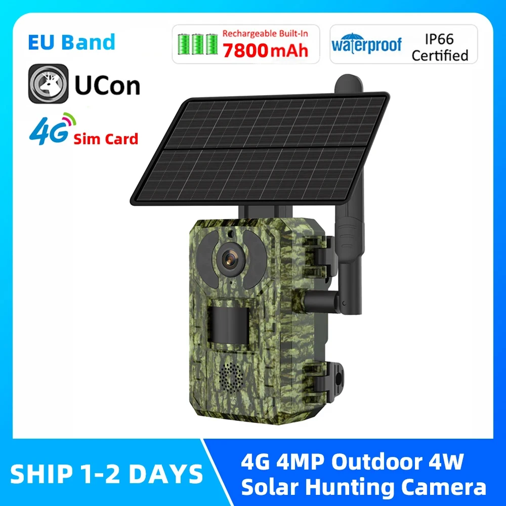UCON-EU-4MP-4W-Outdoor-Wildlife-7800mAh-Battery-Motion-Activated ...