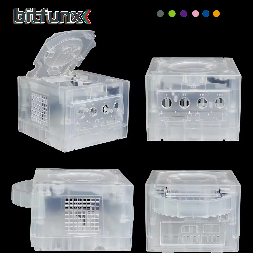 Bitfunx-Gamecube-NGC-Replacement-Shell-Transparent-Case-for-Gamecube ...