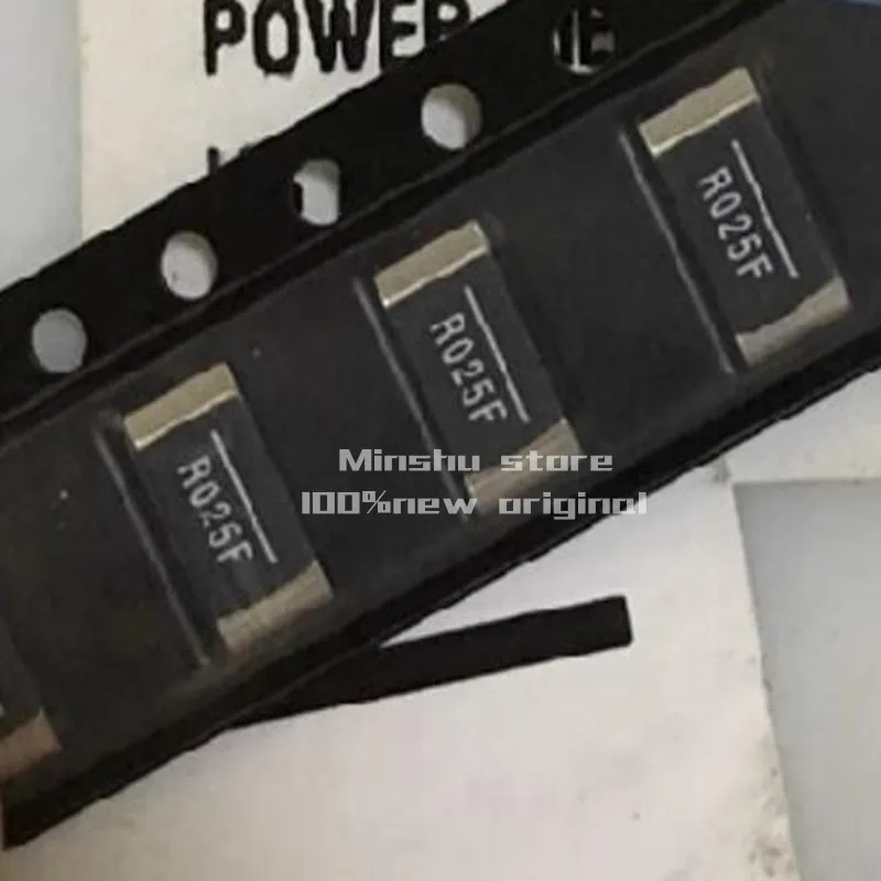 20PCS-WSL2512R0250FTA-DALE-R025F-2512-0-025R-1-1W-SMD-alloy-resistance ...
