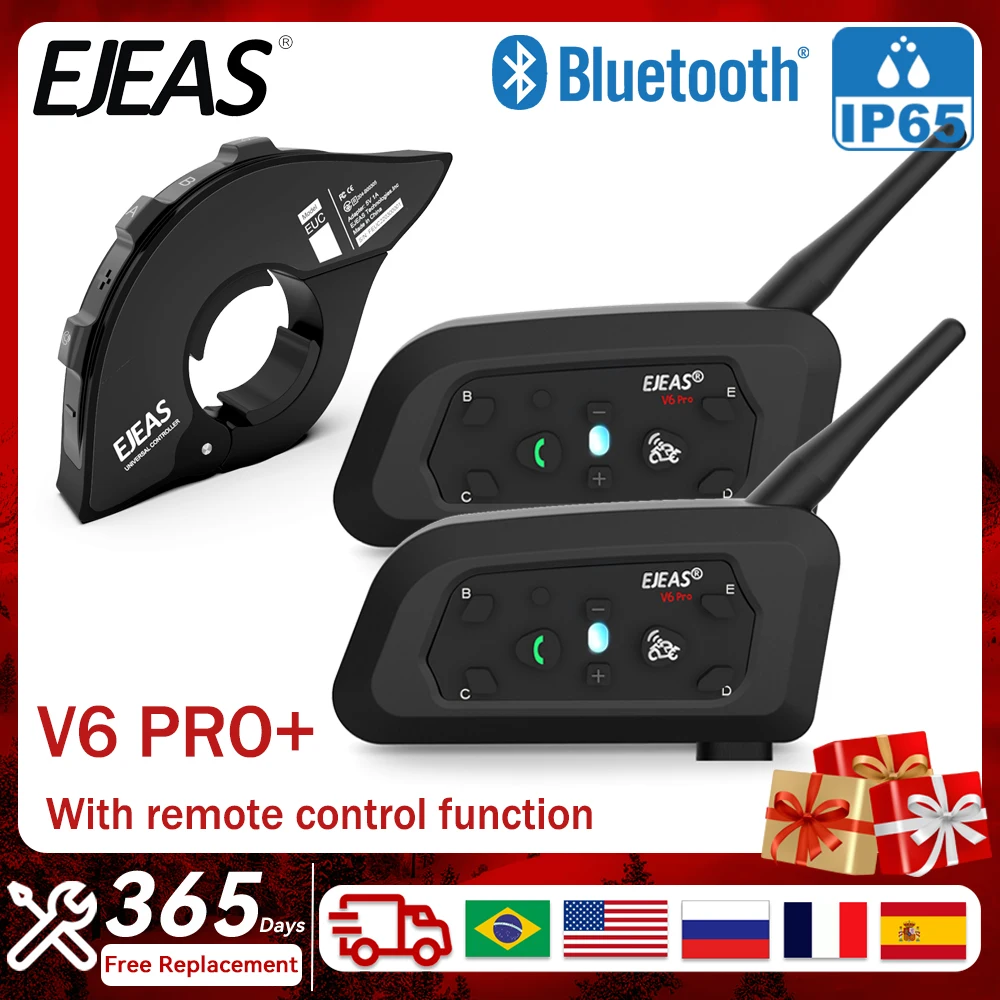 EJEAS-V6-PRO-6-Riders-Motorcycle-Helmet-Intercom-with-EUC-Remote ...