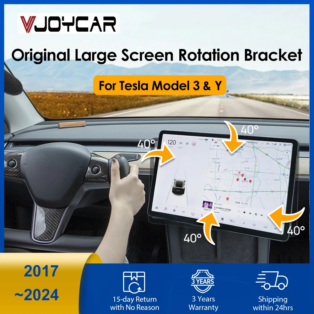 New-Reliable-for-Tesla-Screen-Rotation-Bracket-Model-3-Y-Accessories ...