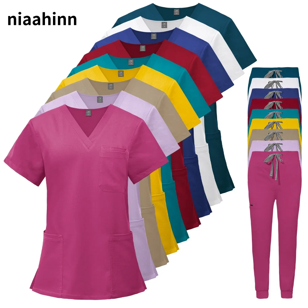 Scrubs-Uniform-Jogging-Suit-High-Quality-Medical-Nurse-Accessories-Pet ...