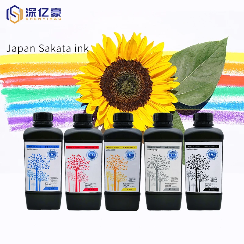 Japan SAKATA UV Ink For Toshiba CE4M UV Flatbed Printer CE4 Print Head ...