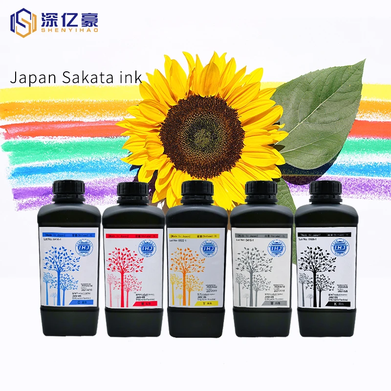 Japan SAKATA UV Ink For Toshiba CE4M UV Flatbed Printer CE4 Print Head ...